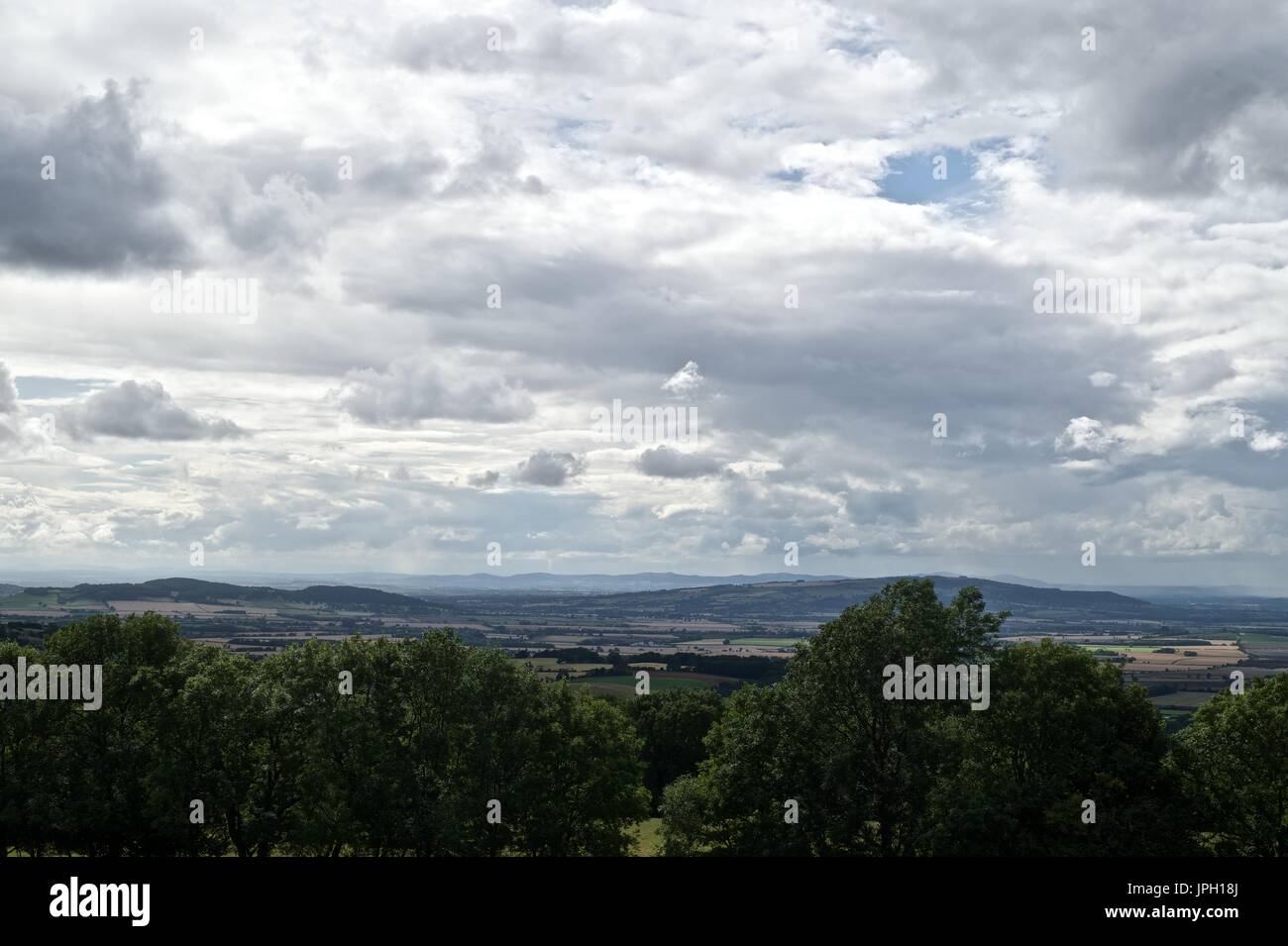 Cotswolds, view from broadway tower Stock Photo - Alamy