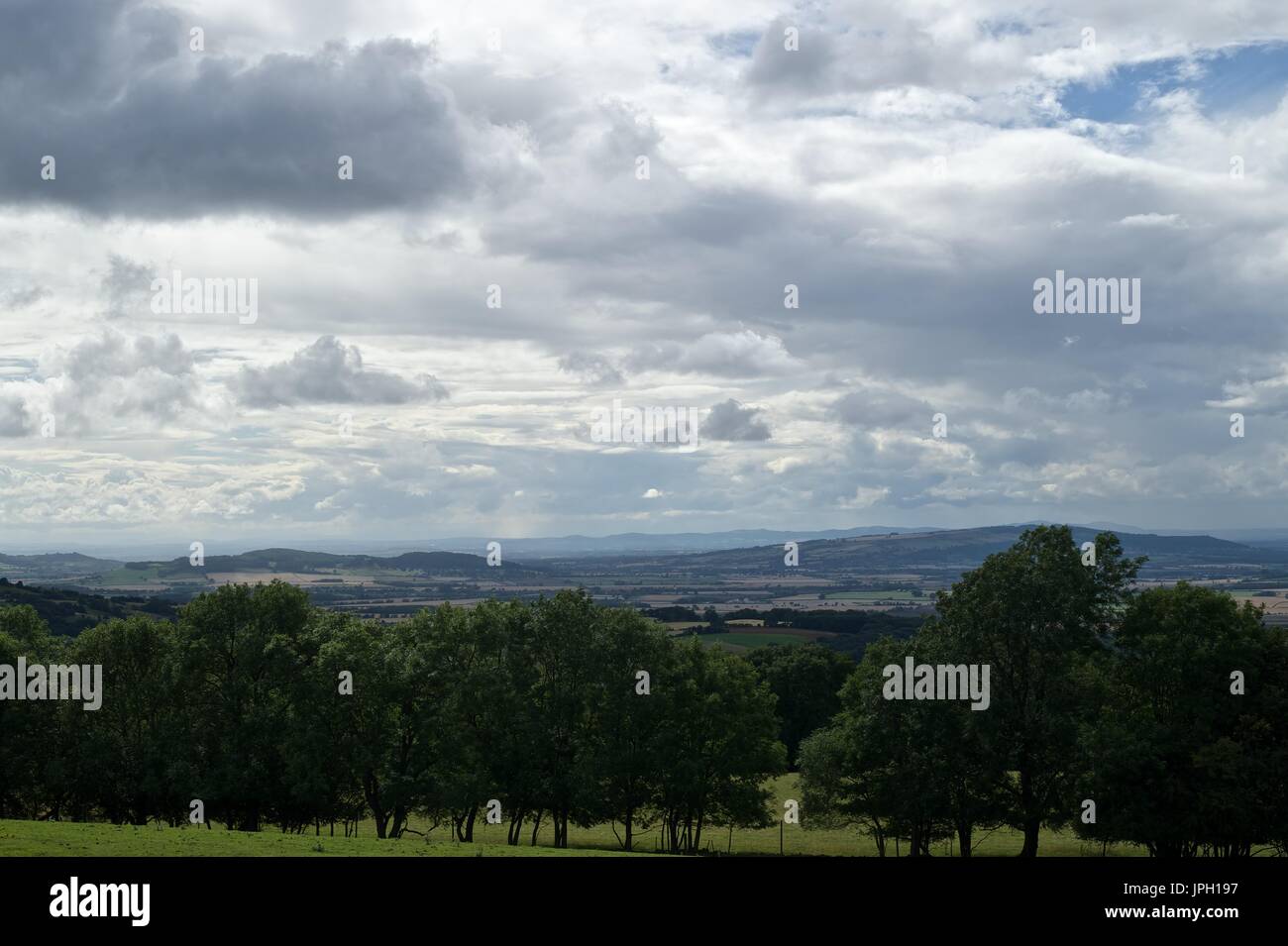 Cotswolds, view from broadway tower Stock Photo - Alamy