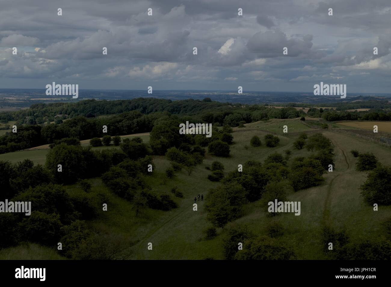 Cotswolds, view from broadway tower Stock Photo - Alamy