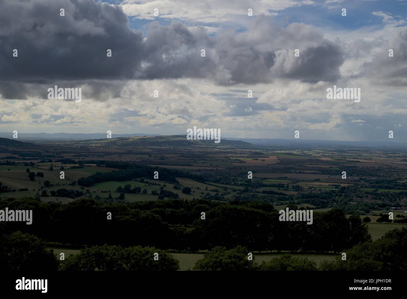 Cotswolds, view from broadway tower Stock Photo - Alamy