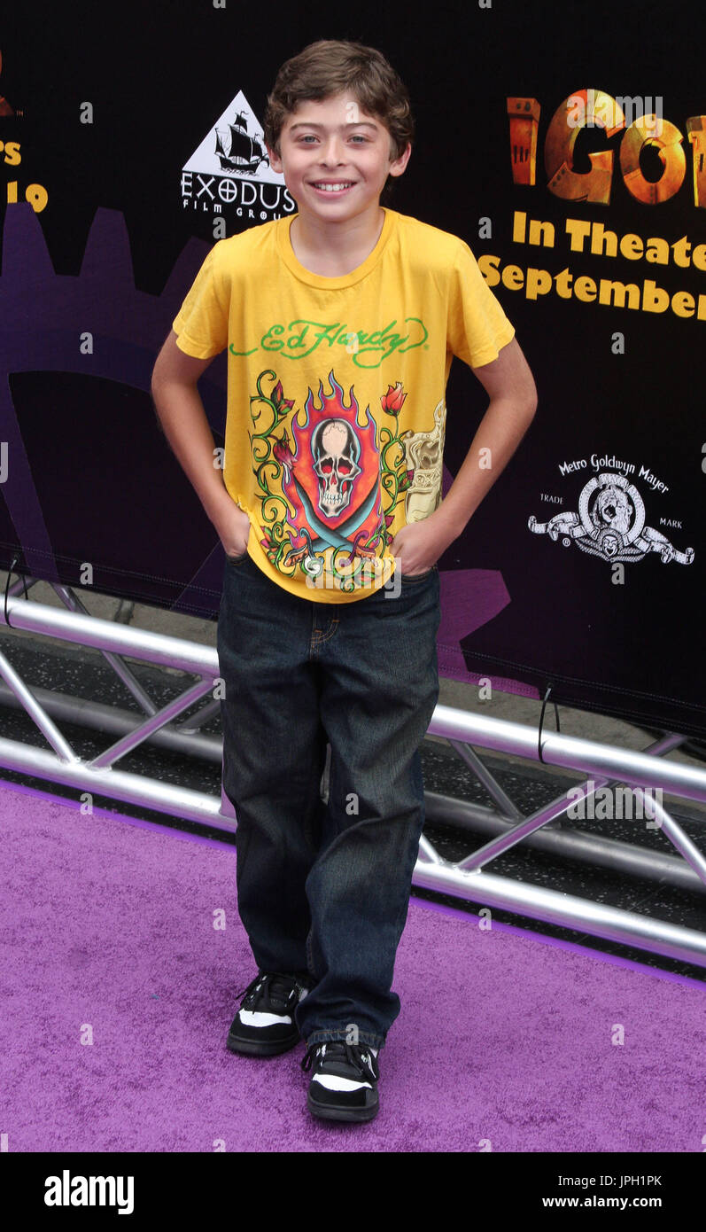 Ryan Ochoa at the premiere of Igor held at the Grauman's Chinese ...