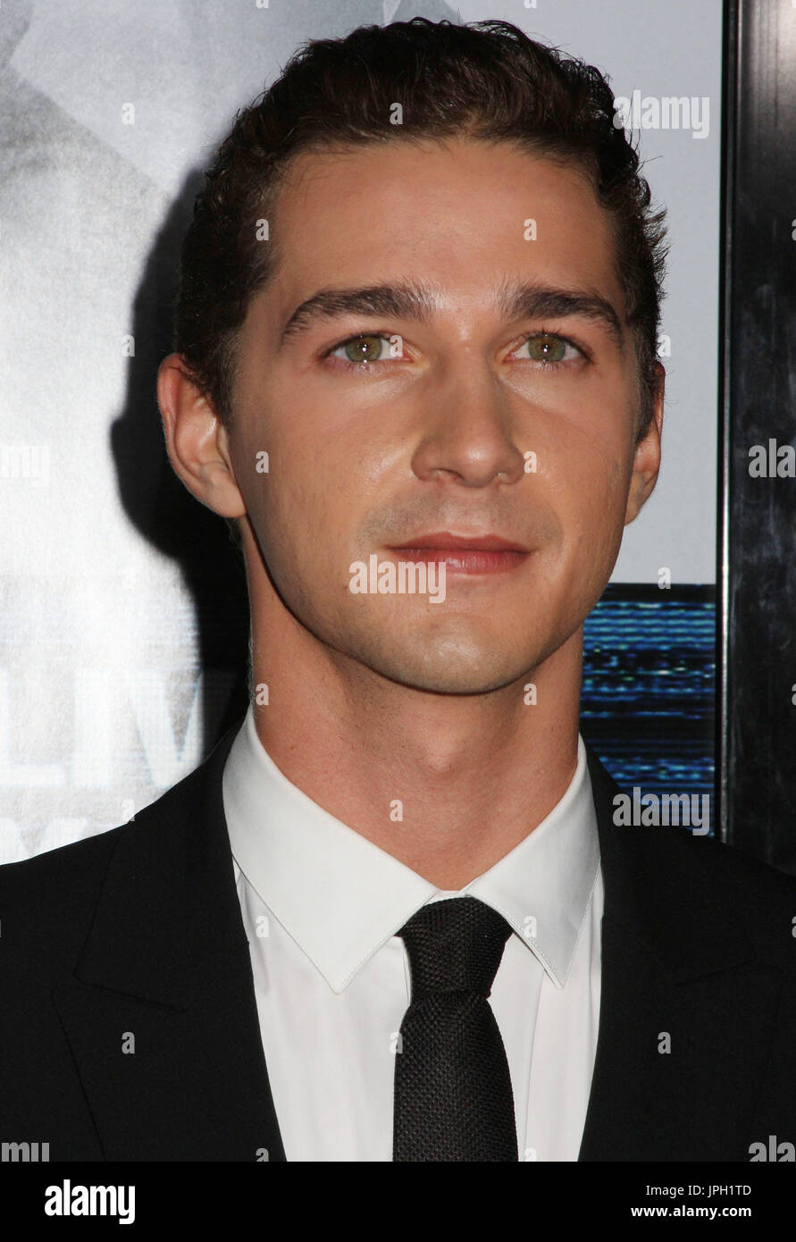 Shia LaBeouf at the Los Angeles Premiere of Eagle Eye held at the Mann ...