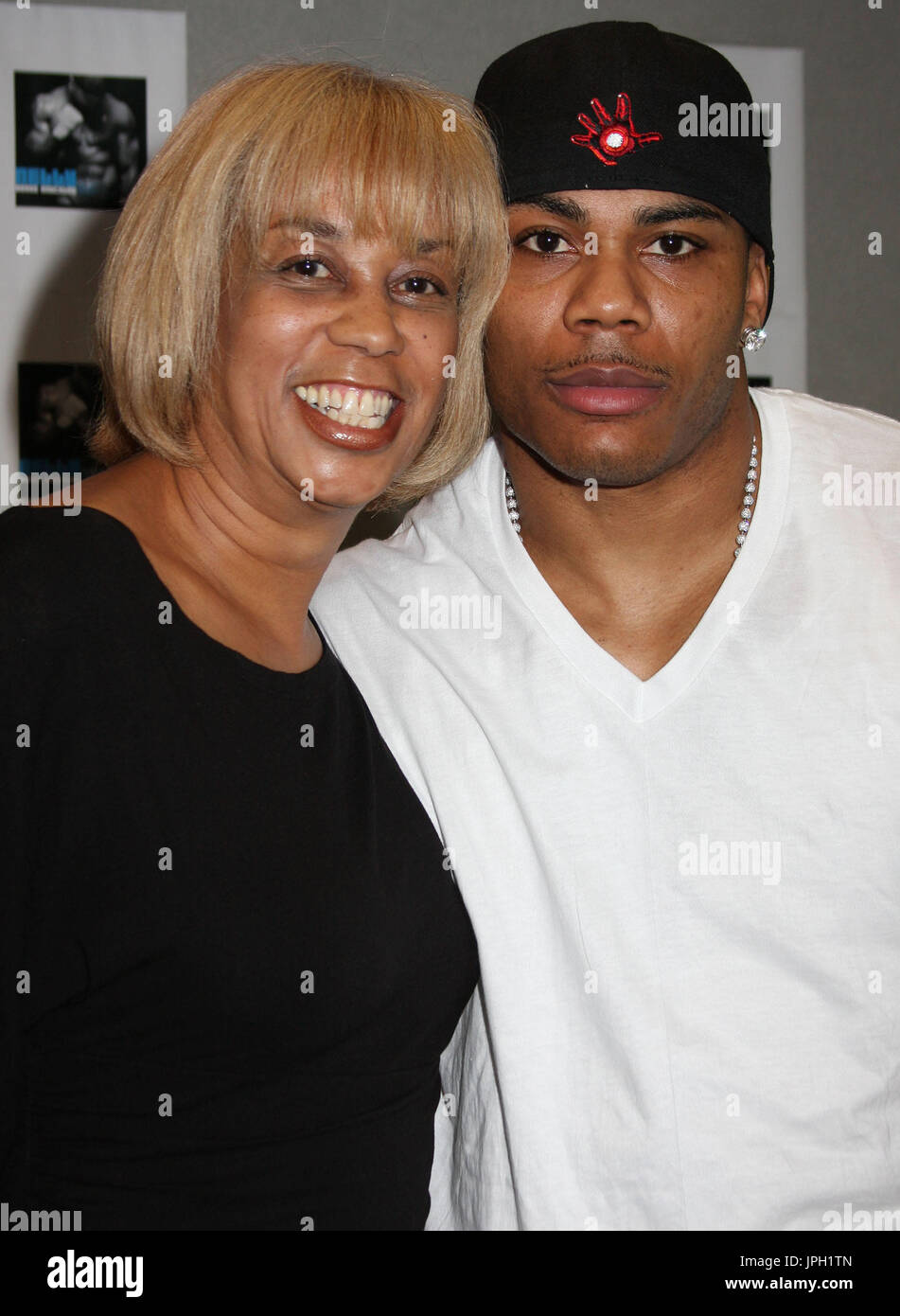 Gail Mitchell and Nelly at The Radio & Records and Billboard Magazine ...