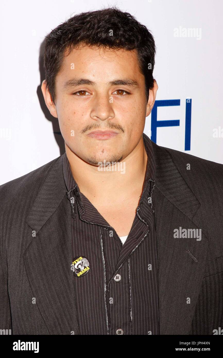 Jesse Garcia arrives at the 2008 AFI Fest Centerpiece Gala Screening of ...