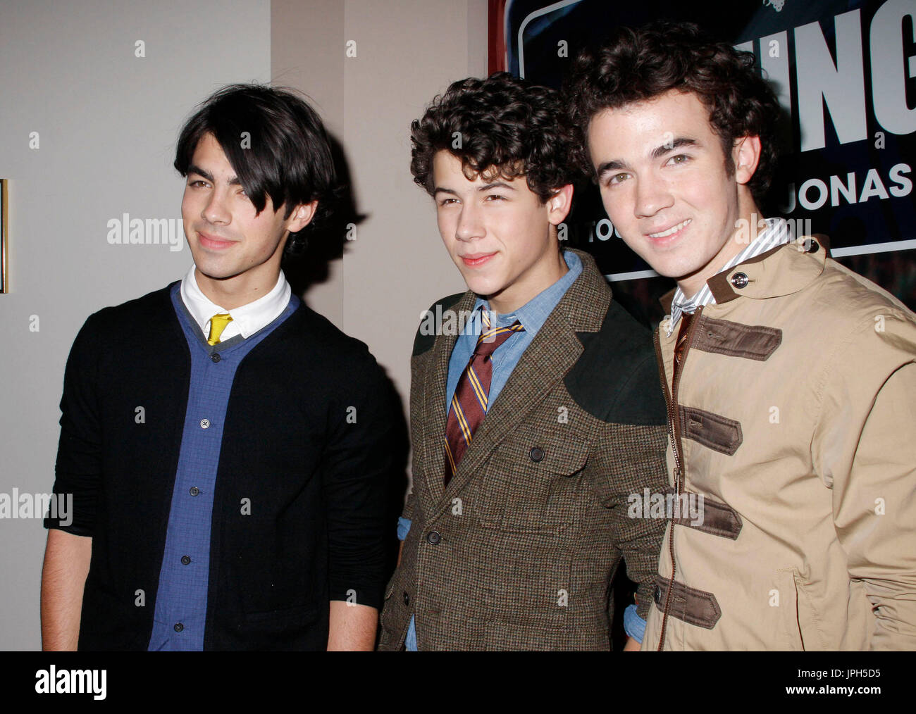 Jonas Brothers at the Burning Up On Tour With The Jonas Brothers book ...
