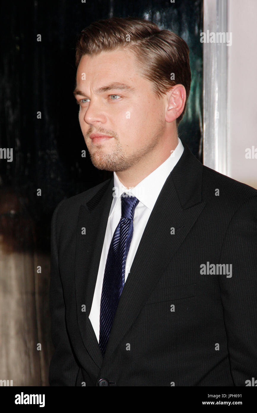 Leonardo DiCaprio at the World Premiere of "Revolutionary Road" held at ...