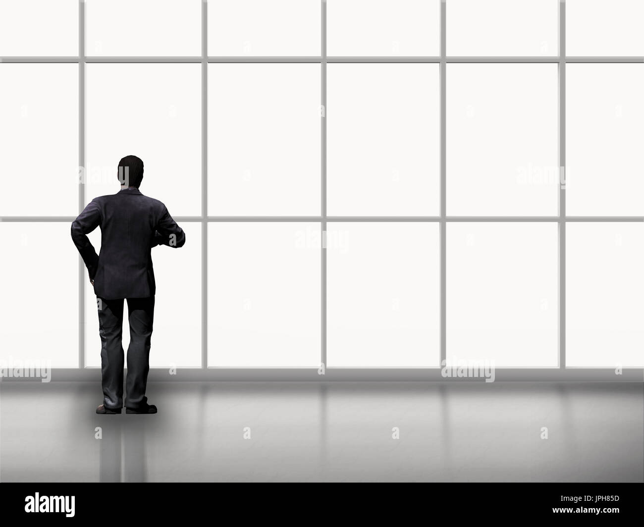 Human businessman office worker hi-res stock photography and images - Alamy