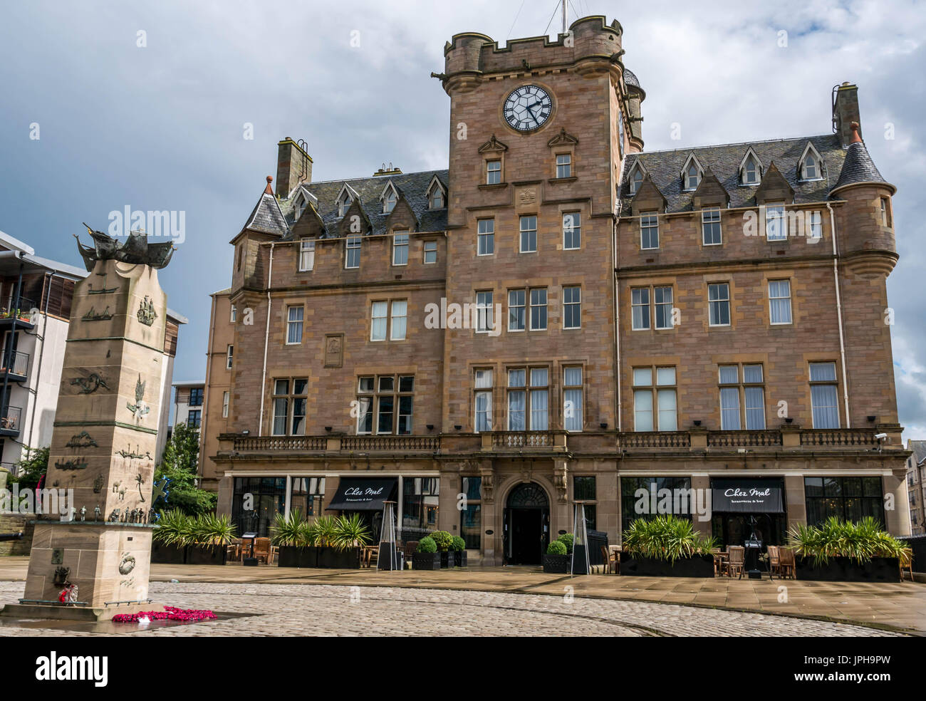 Former Sailors Home by CCS Johnstone, Scottish Baronial style, now ...
