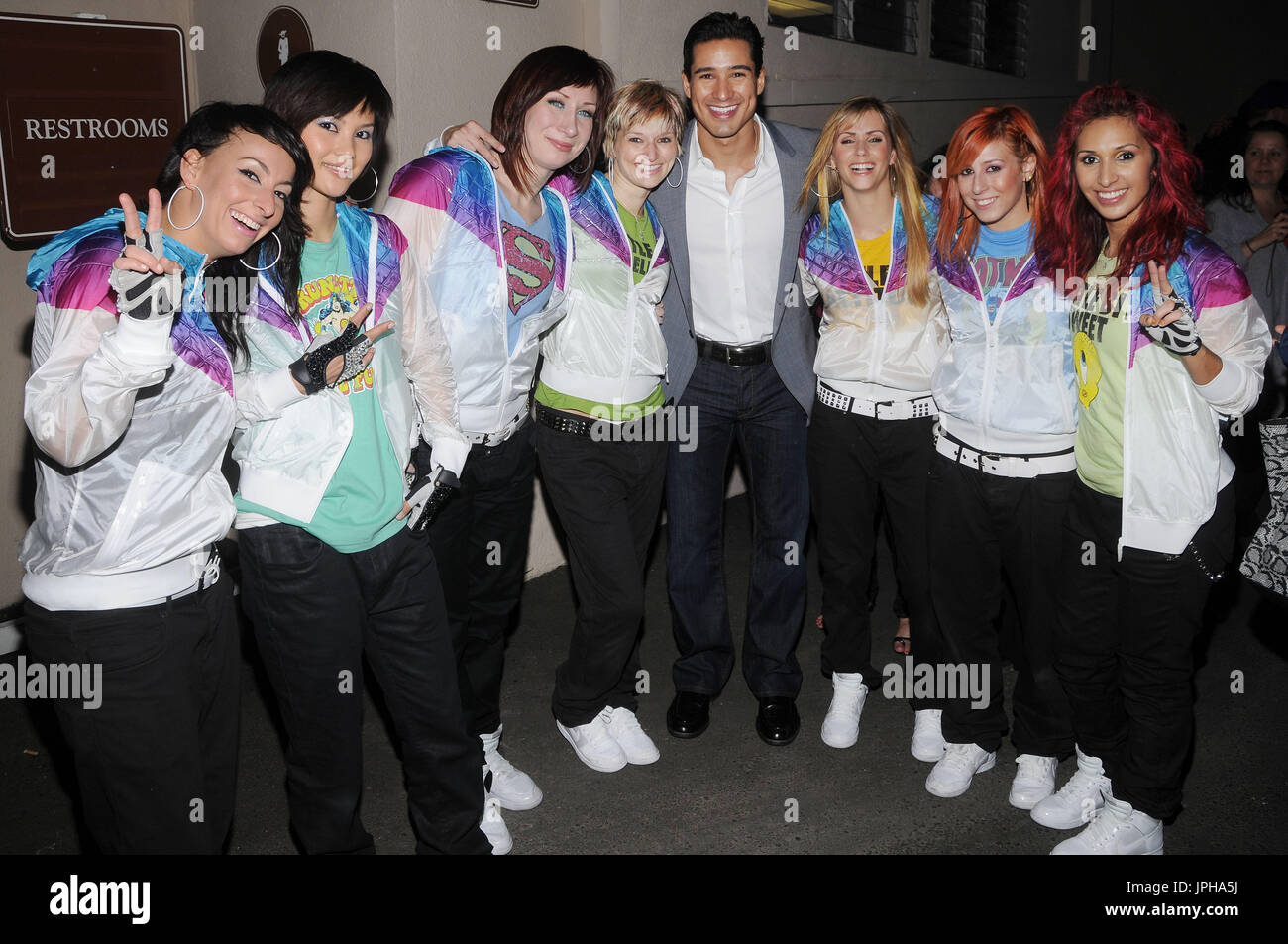 Beat Freaks and Mario Lopez at the Warner Bros. Animation Billboard ...