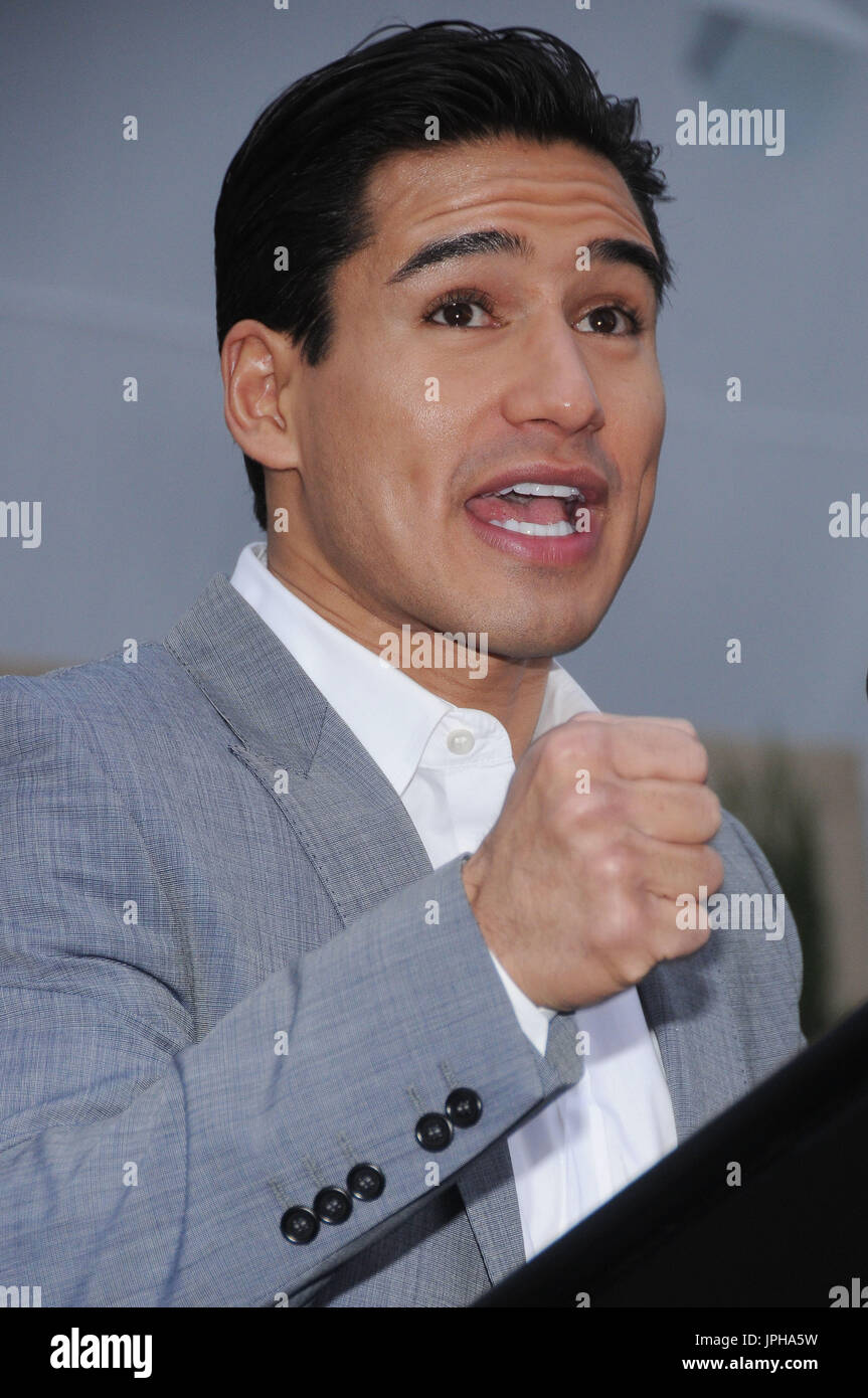 Mario Lopez at the Warner Bros. Animation Billboard Unveiling ...