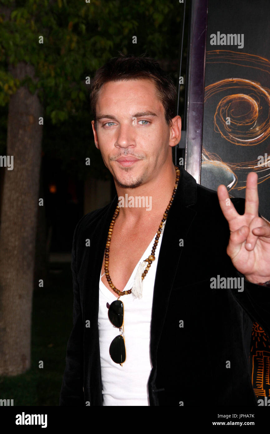 Jonathan Rhys Myers at the Los Angeles Premiere of THE SOLOIST held at ...