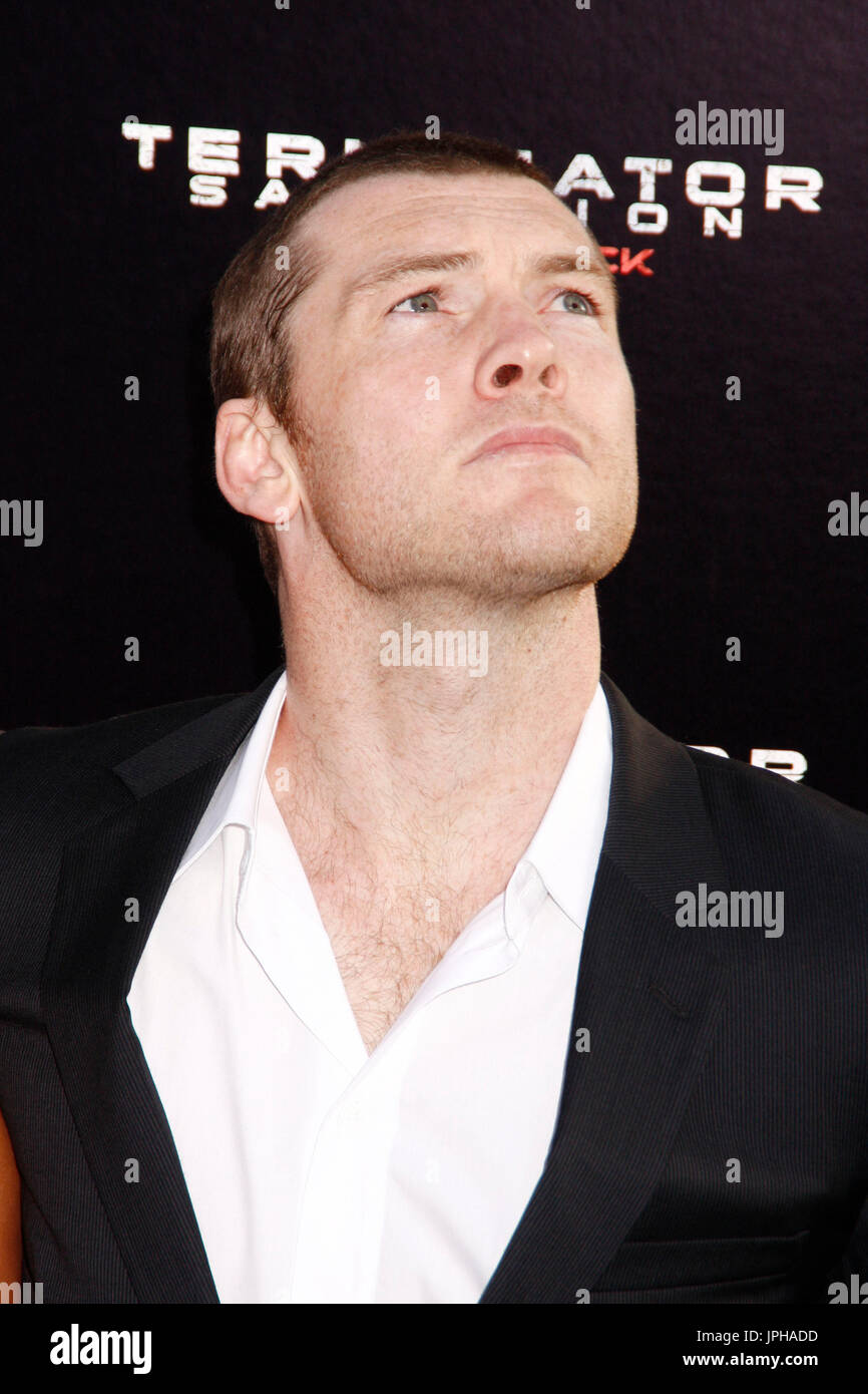 Sam Worthington at the Los Angeles Premiere of TERMINATOR SALVATION ...