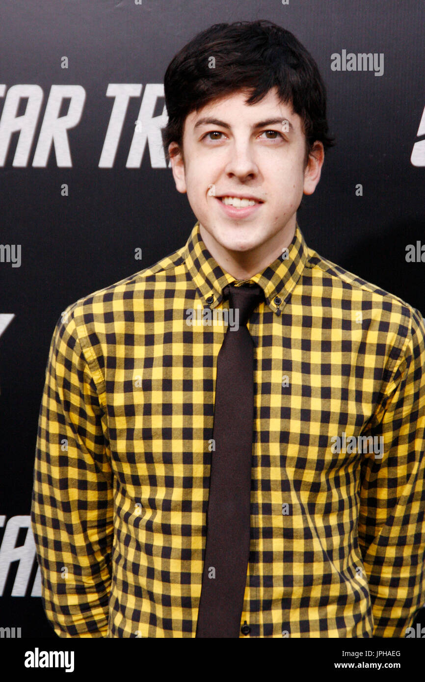 Christopher Mintz Plasse at the Los Angeles Premiere of STAR TREK held ...