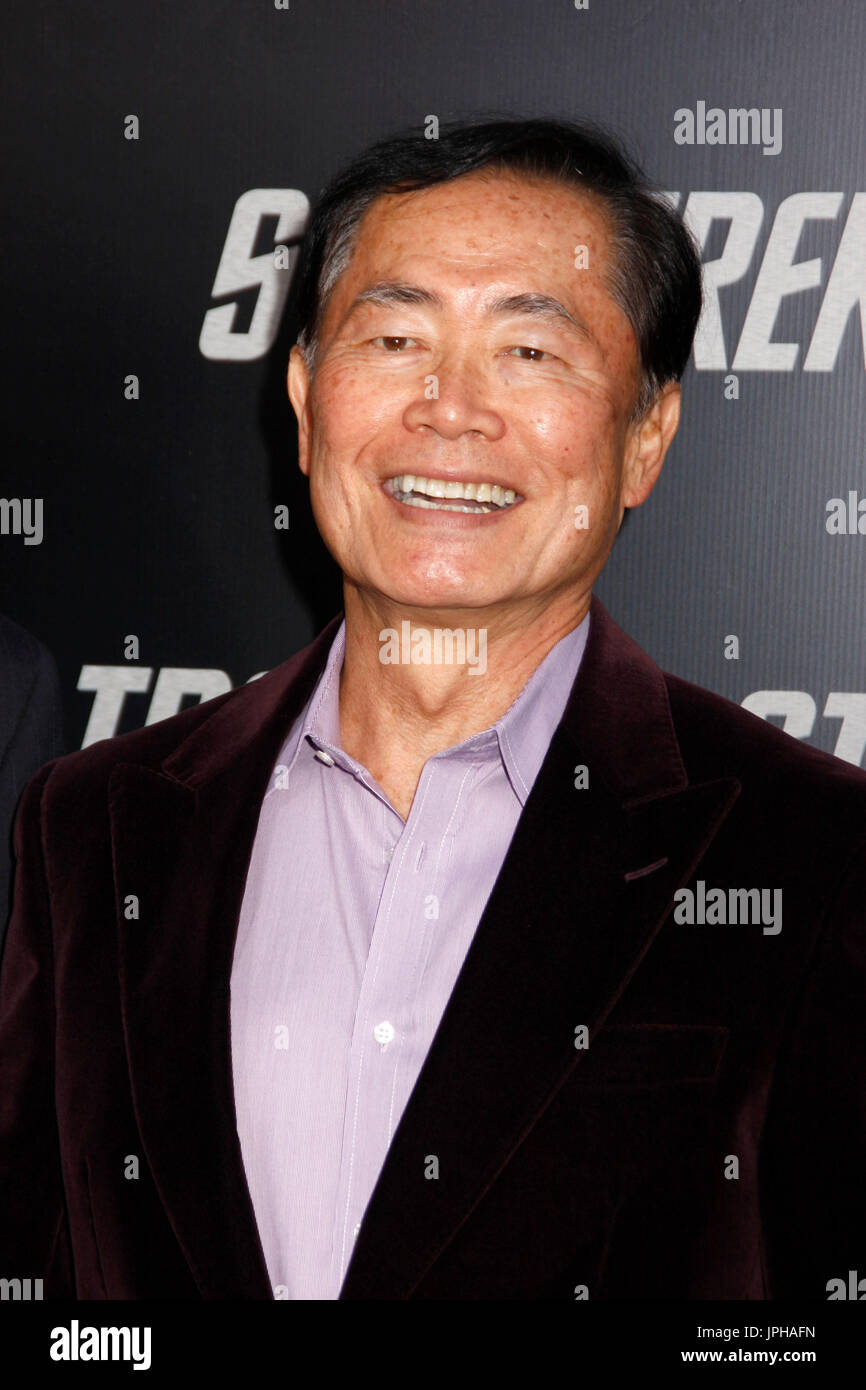 George Takei at the Los Angeles Premiere of STAR TREK held at the ...