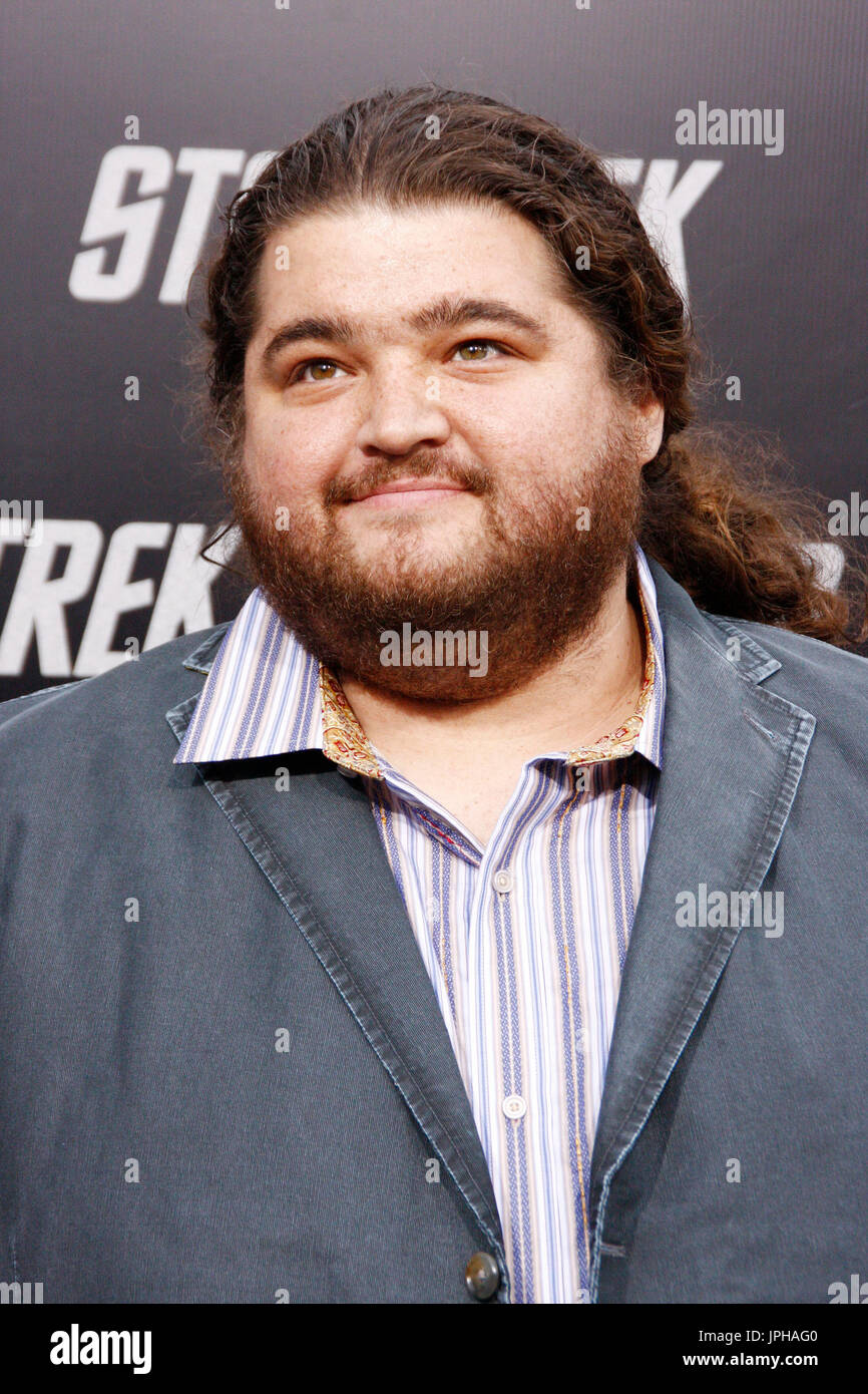 Jorge Garcia at the Los Angeles Premiere of STAR TREK held at the ...