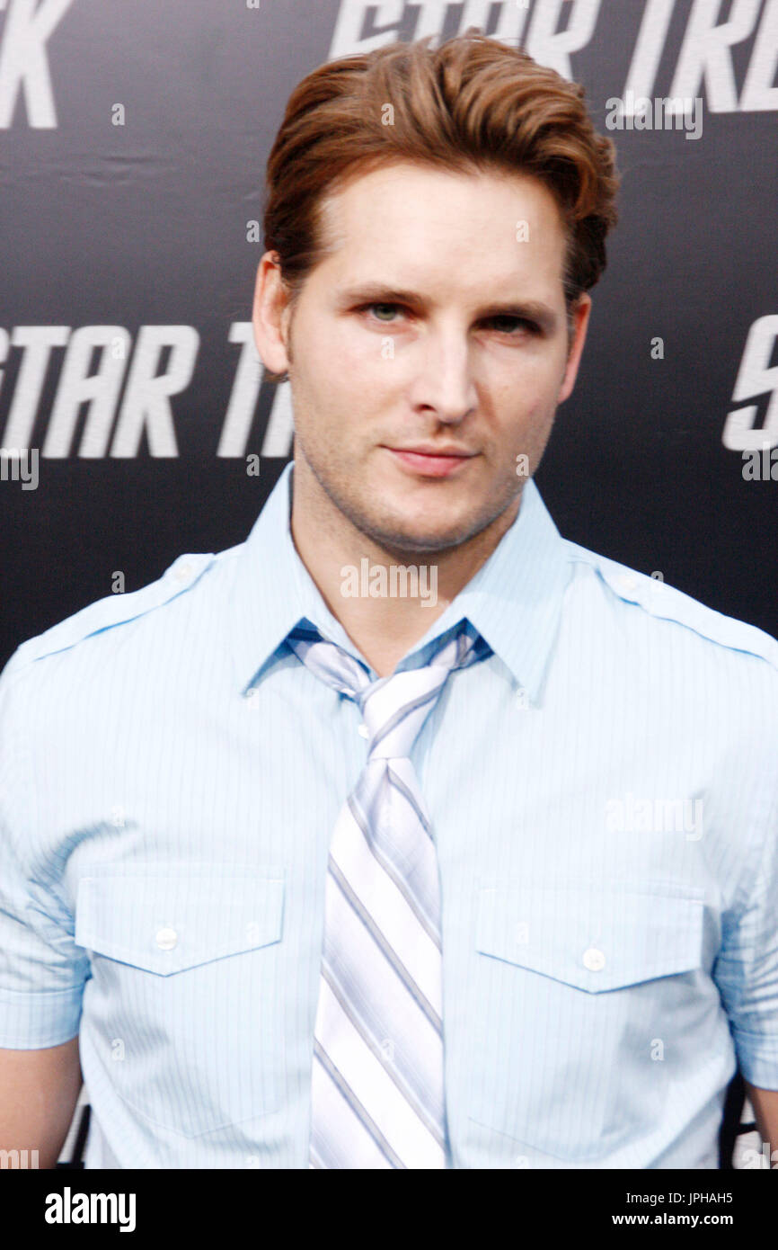 Peter Farcinelli at the Los Angeles Premiere of STAR TREK held at the ...