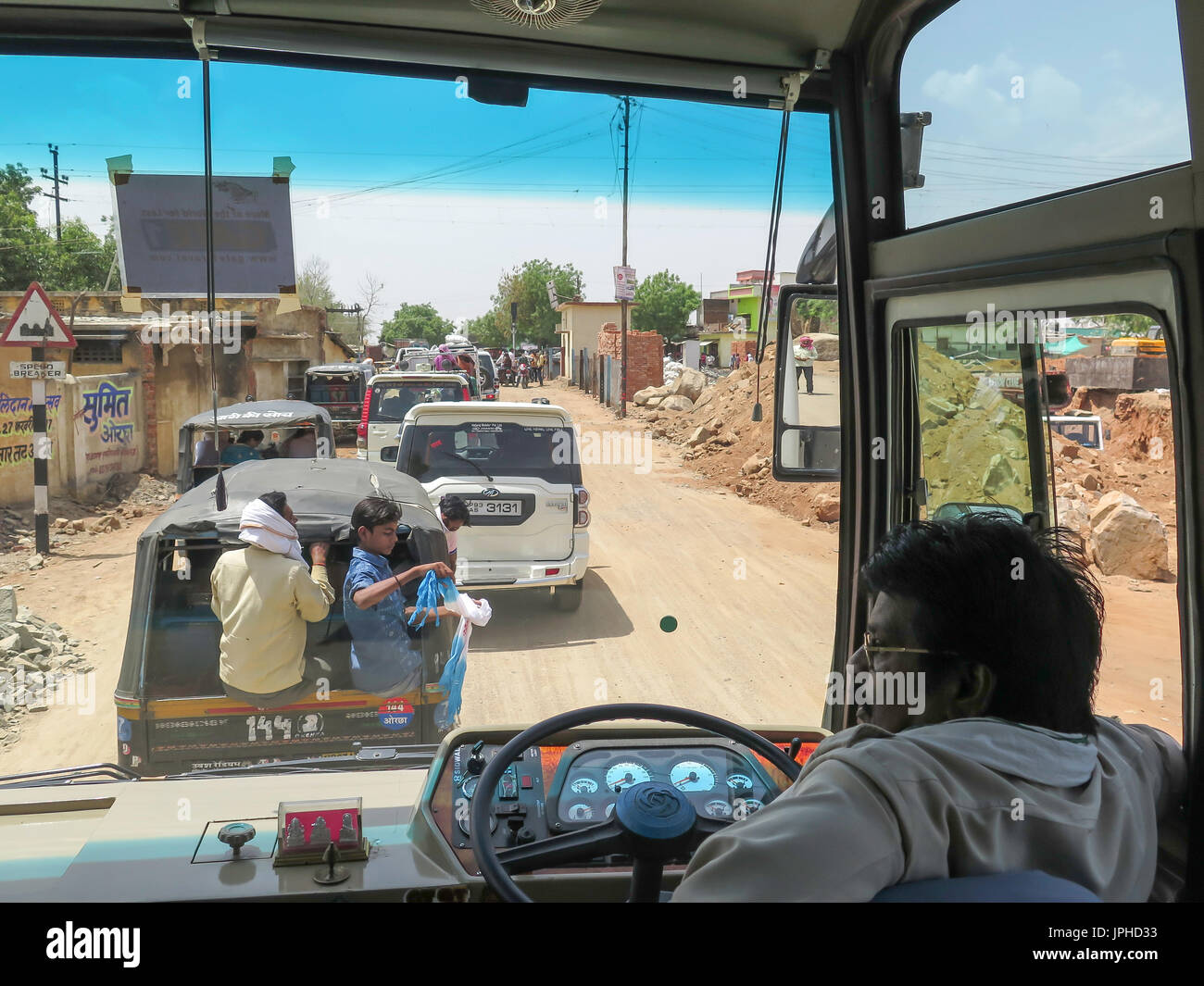 Traffic congestion in Delhi,India,Asia Stock Photo - Alamy