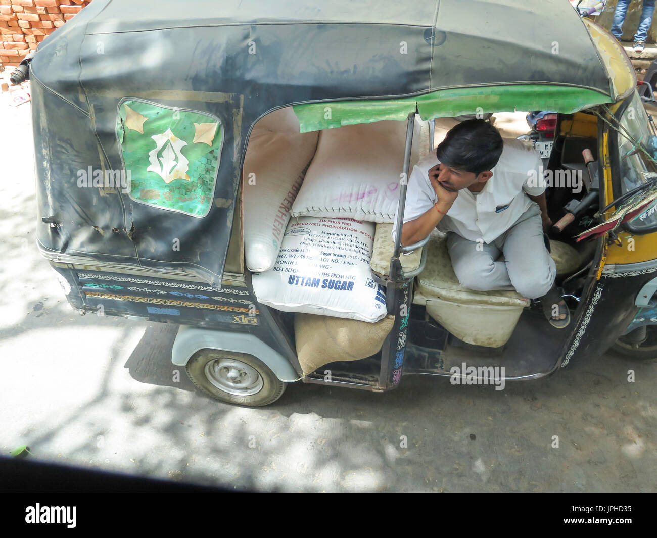 Traffic congestion in Delhi,India,Asia Stock Photo - Alamy