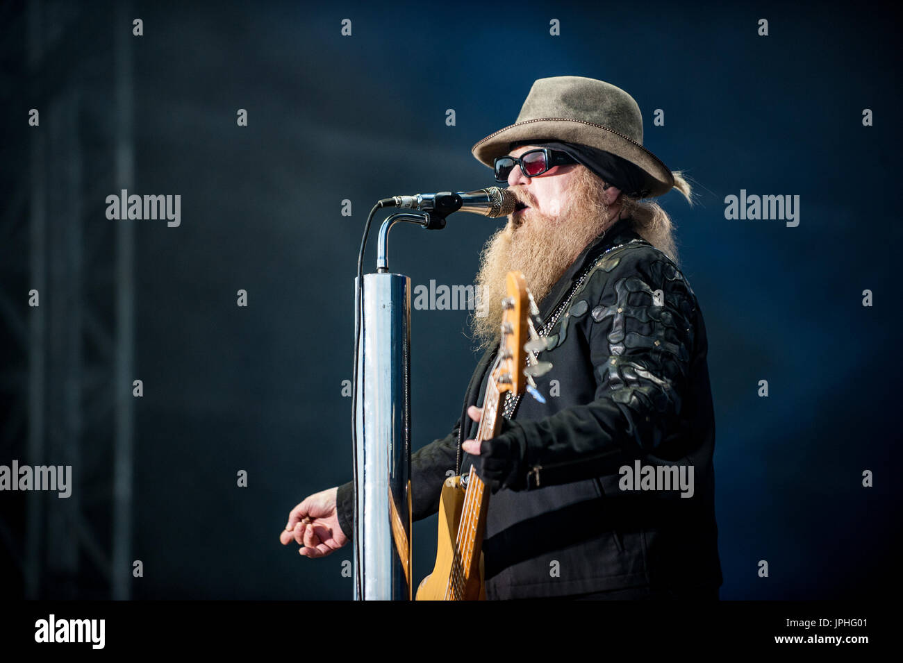 ZZ Top Live at The Ramblin Man Fair Stock Photo - Alamy