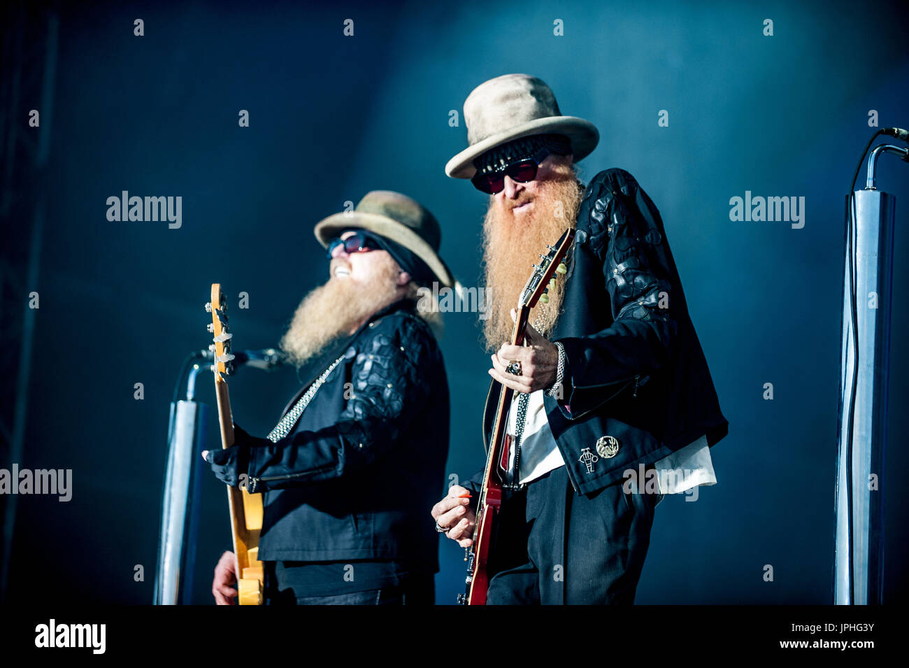 ZZ Top Live at The Ramblin Man Fair Stock Photo - Alamy