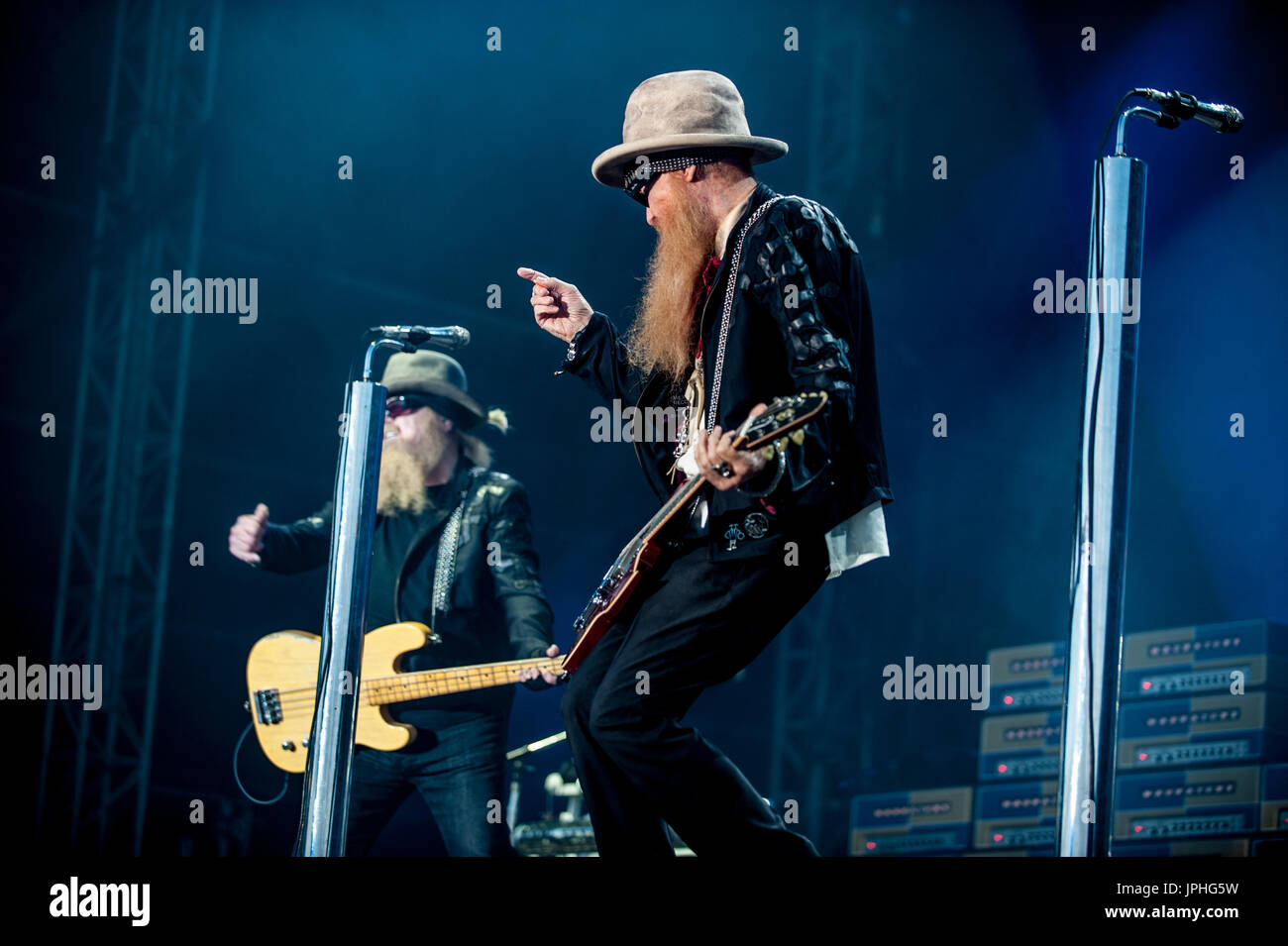 ZZ Top Live at The Ramblin Man Fair Stock Photo - Alamy
