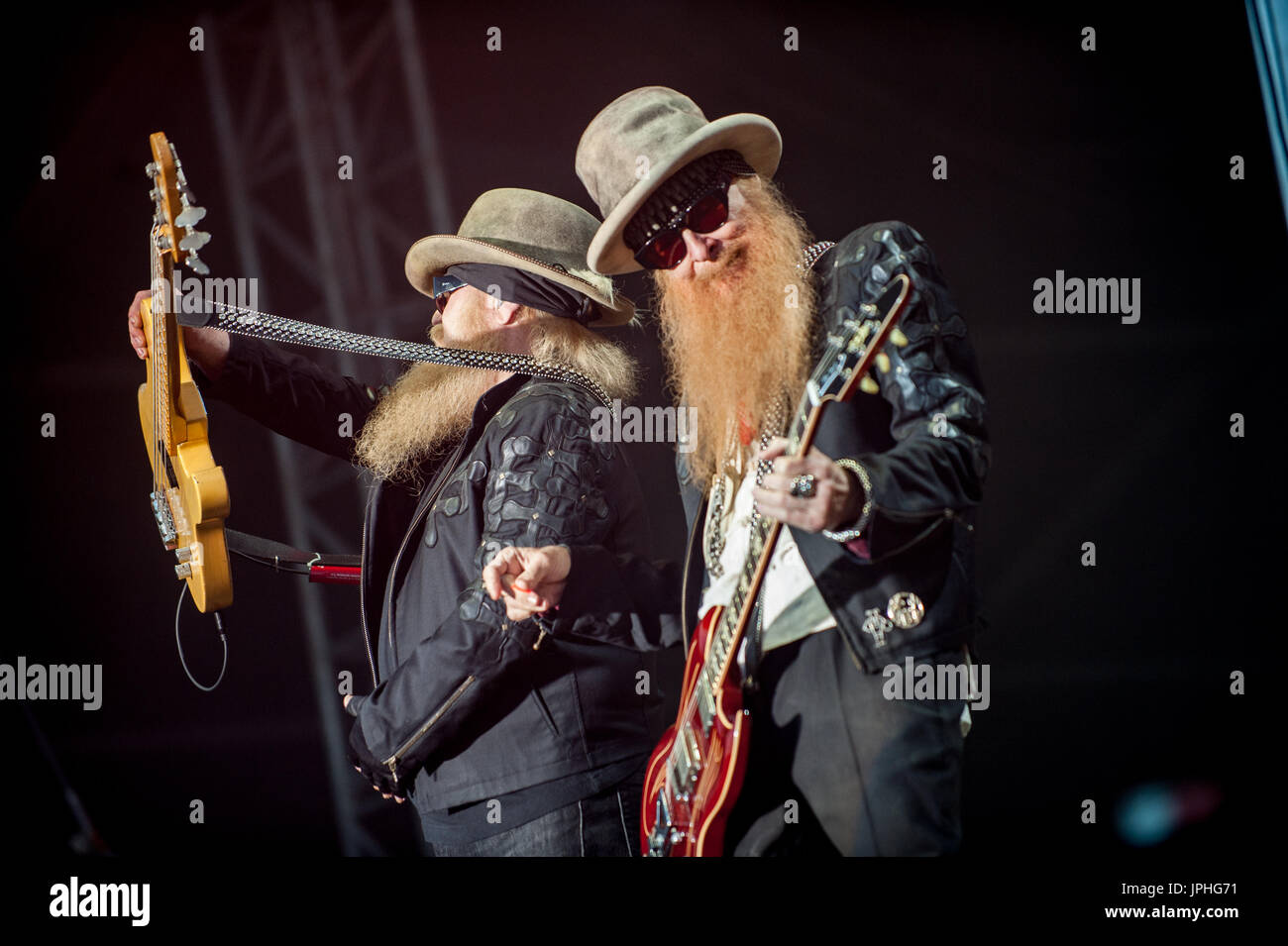 ZZ Top Live at The Ramblin Man Fair Stock Photo - Alamy