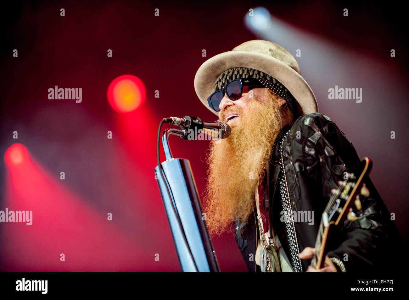 ZZ Top Live at The Ramblin Man Fair Stock Photo - Alamy