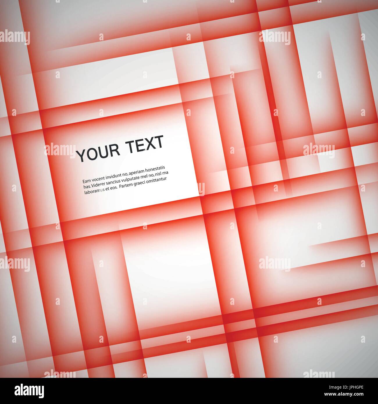 abstract red lines on a white background Stock Vector Image & Art - Alamy