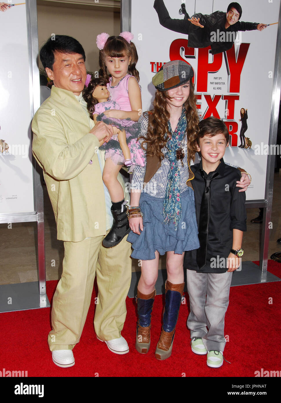 Jackie Chan, Alina Foley, Madeline Carroll & Will Shadley at the World ...