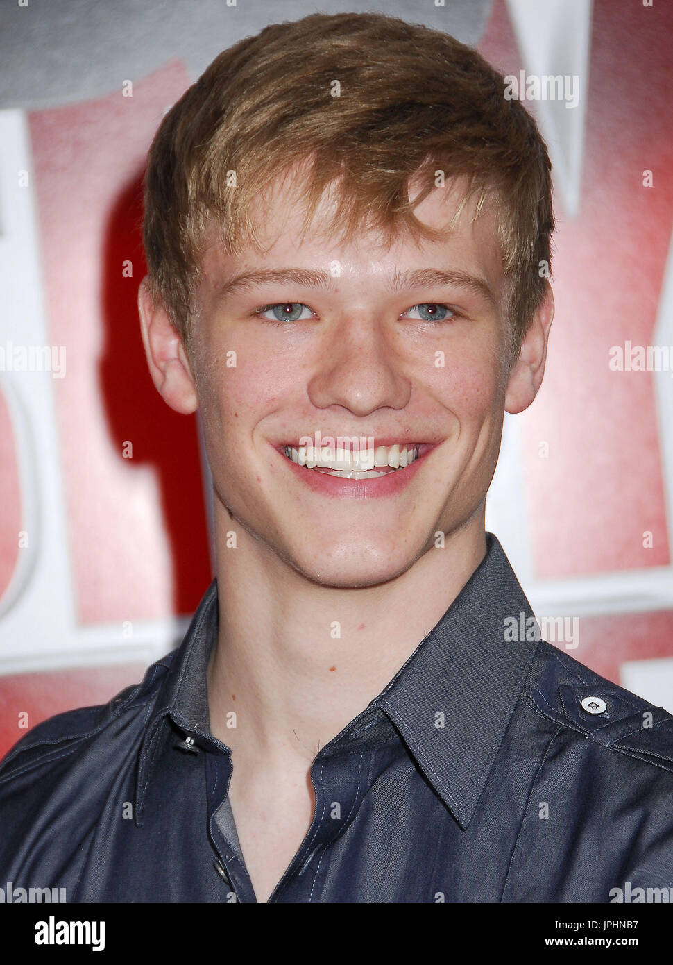 Lucas Till at the World Premiere of "The Spy Next Door" held at The ...