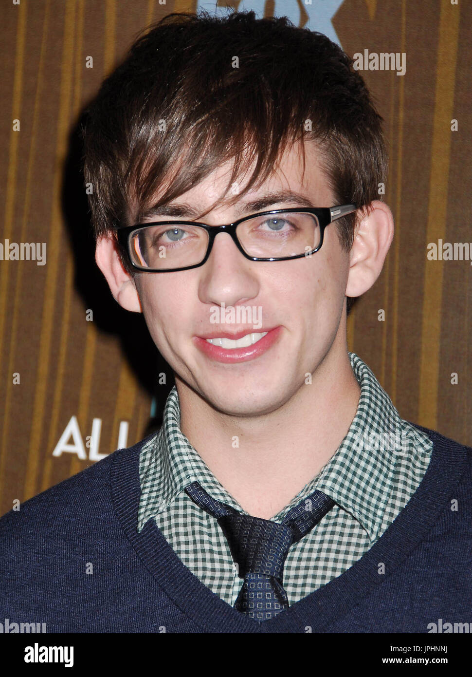 Kevin McHale of GLEE at the FOX All Star Party held at the Villa ...