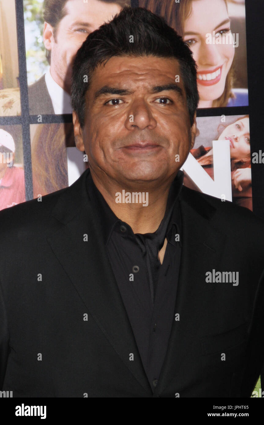 George Lopez at the Los Angeles World Premiere of VALENTINE'S DAY held ...