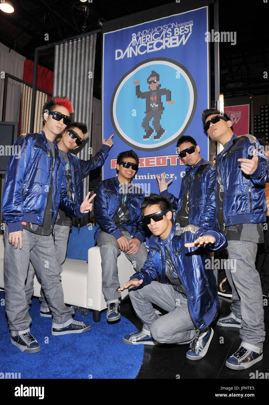 Poreotix of Westminster, CA at the live taping of Randy Jackson's ...