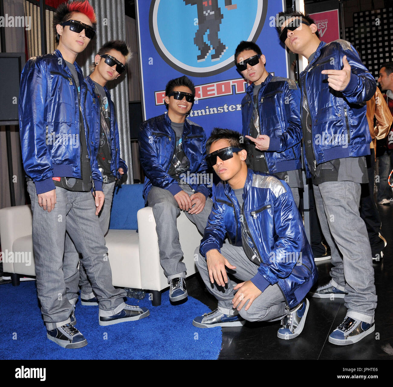 Poreotix of Westminster, CA at the live taping of Randy Jackson's ...