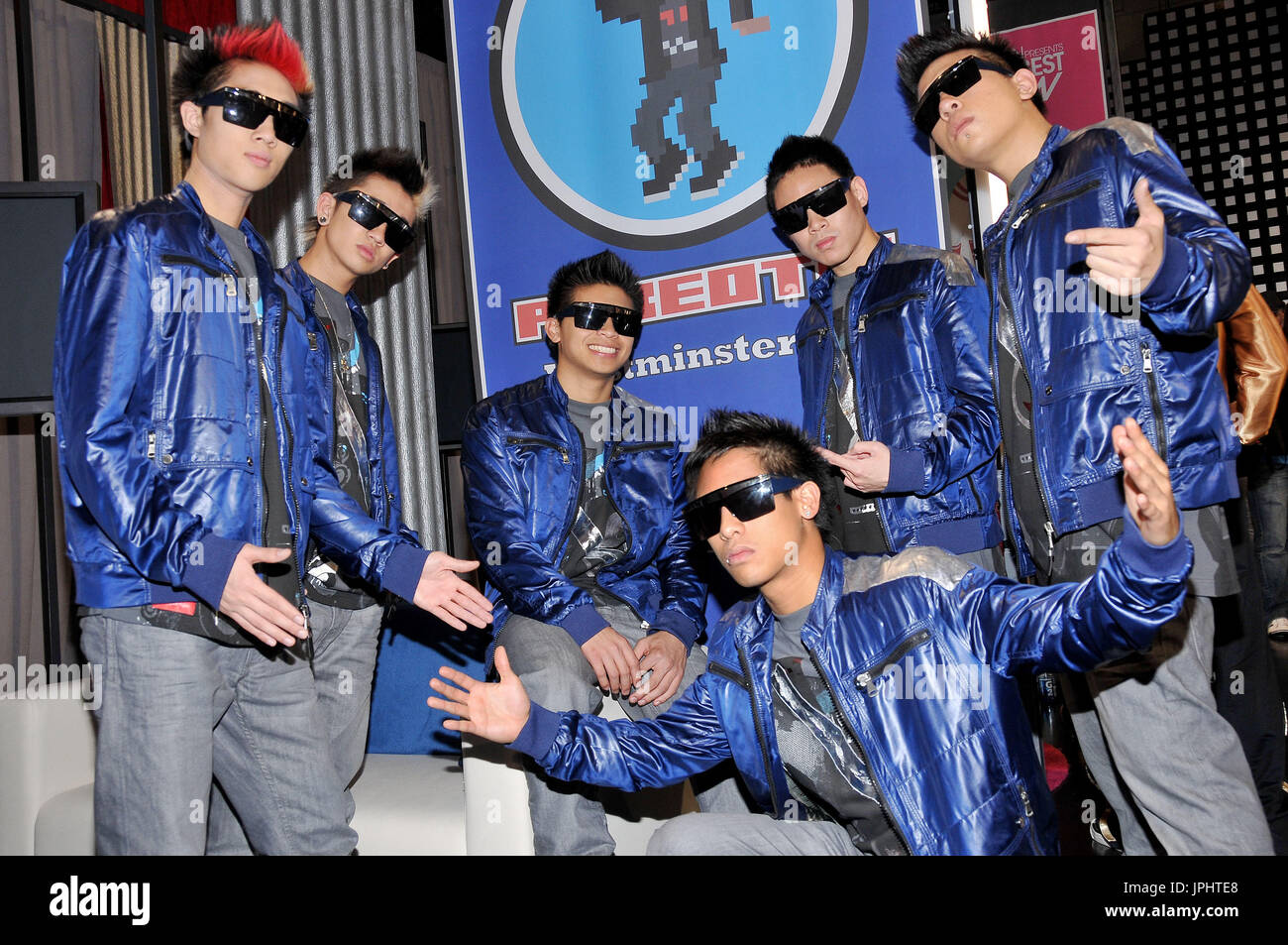 Poreotix of Westminster, CA at the live taping of Randy Jackson's ...