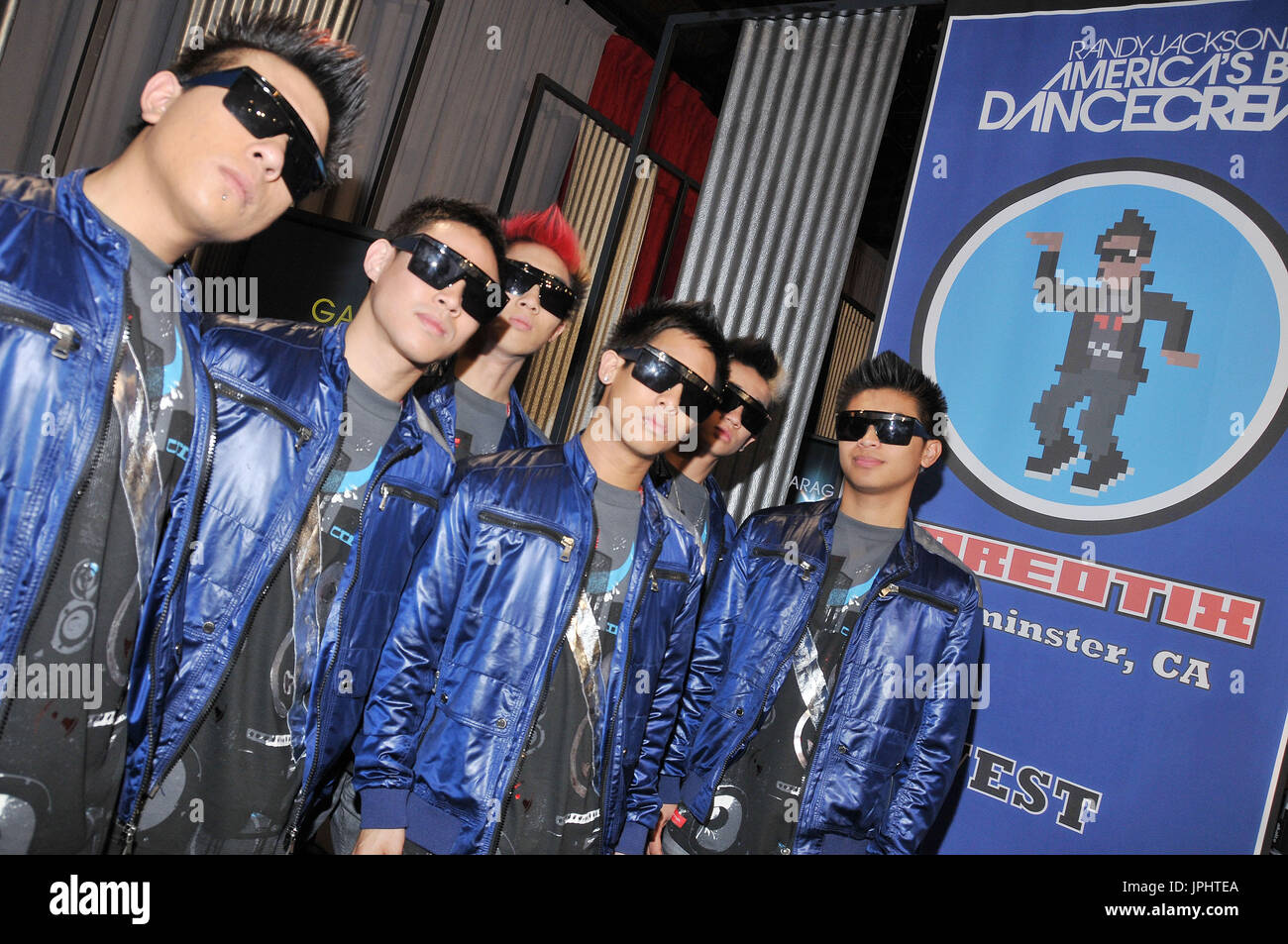 Poreotix of Westminster, CA at the live taping of Randy Jackson's ...