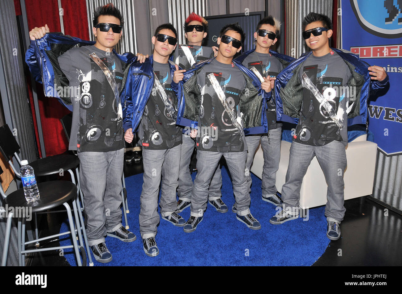 Poreotix of Westminster, CA at the live taping of Randy Jackson's ...