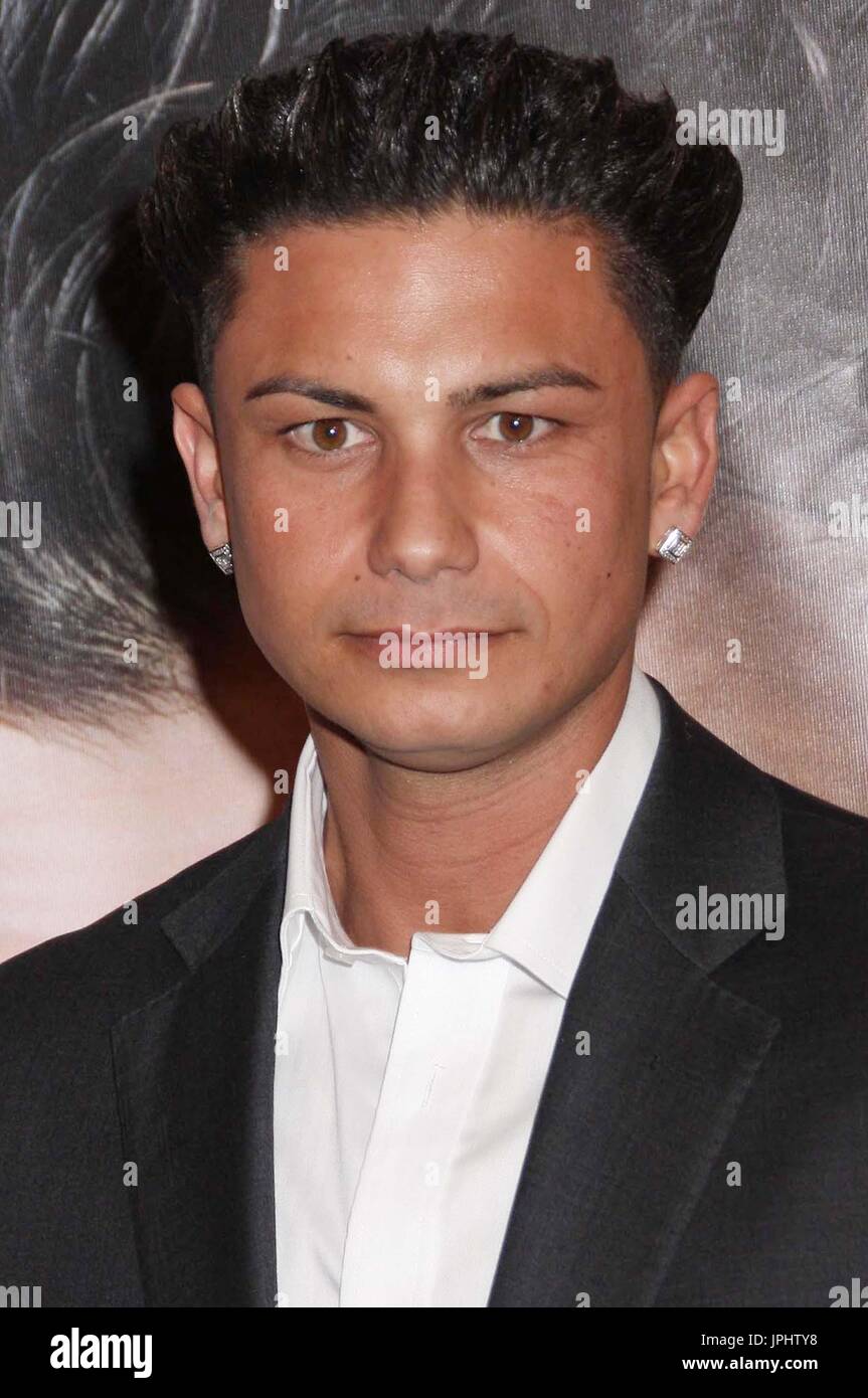 PAUL "PAULY D" DELVECCHIO at the premiere of "SHE'S OUT OF MY LEAGUE ...