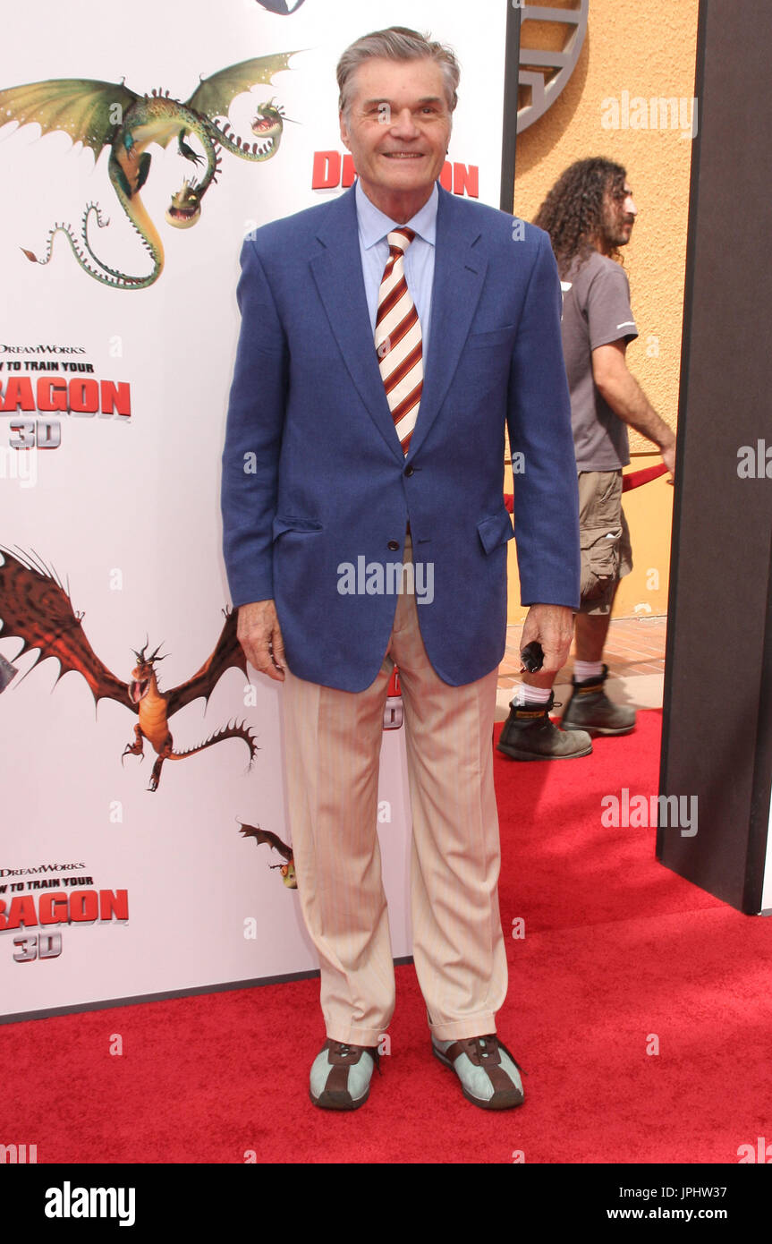 Fred Willard at the Los Angeles Premiere of "How To Train Your Dragon ...