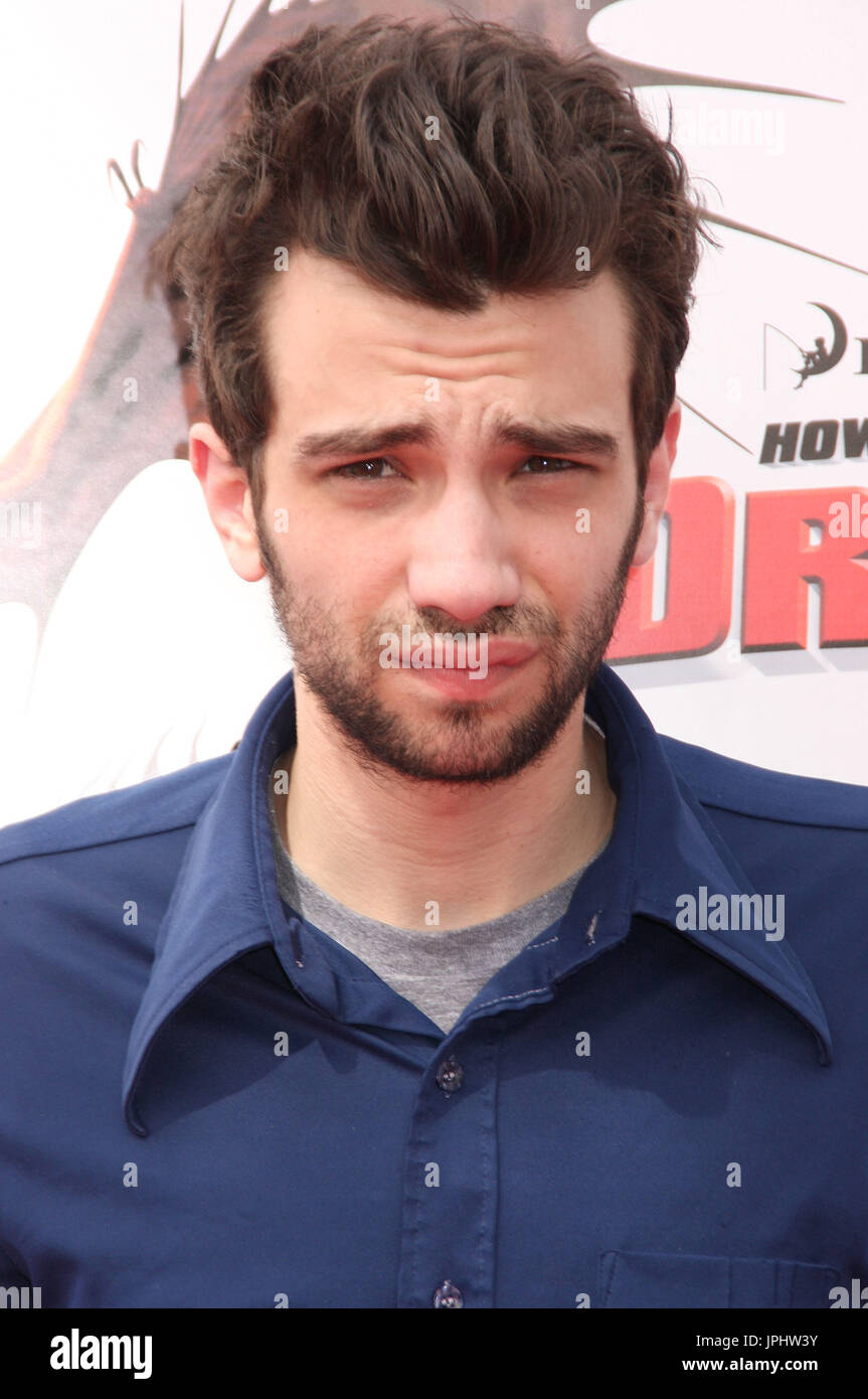 Jay Baruchel at the Los Angeles Premiere of "How To Train Your Dragon ...