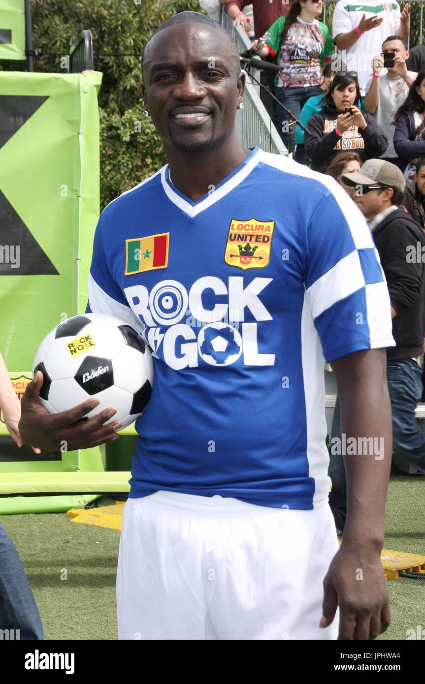 Akon at the MTV Tr3s Rock N' Gol TV special taping held at the Home ...
