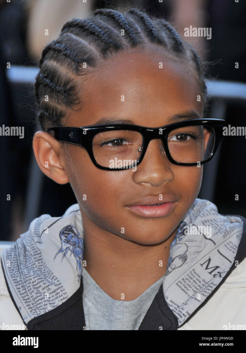 Jaden Smith at the Los Angeles Premiere of "The Perfect Game" held at ...