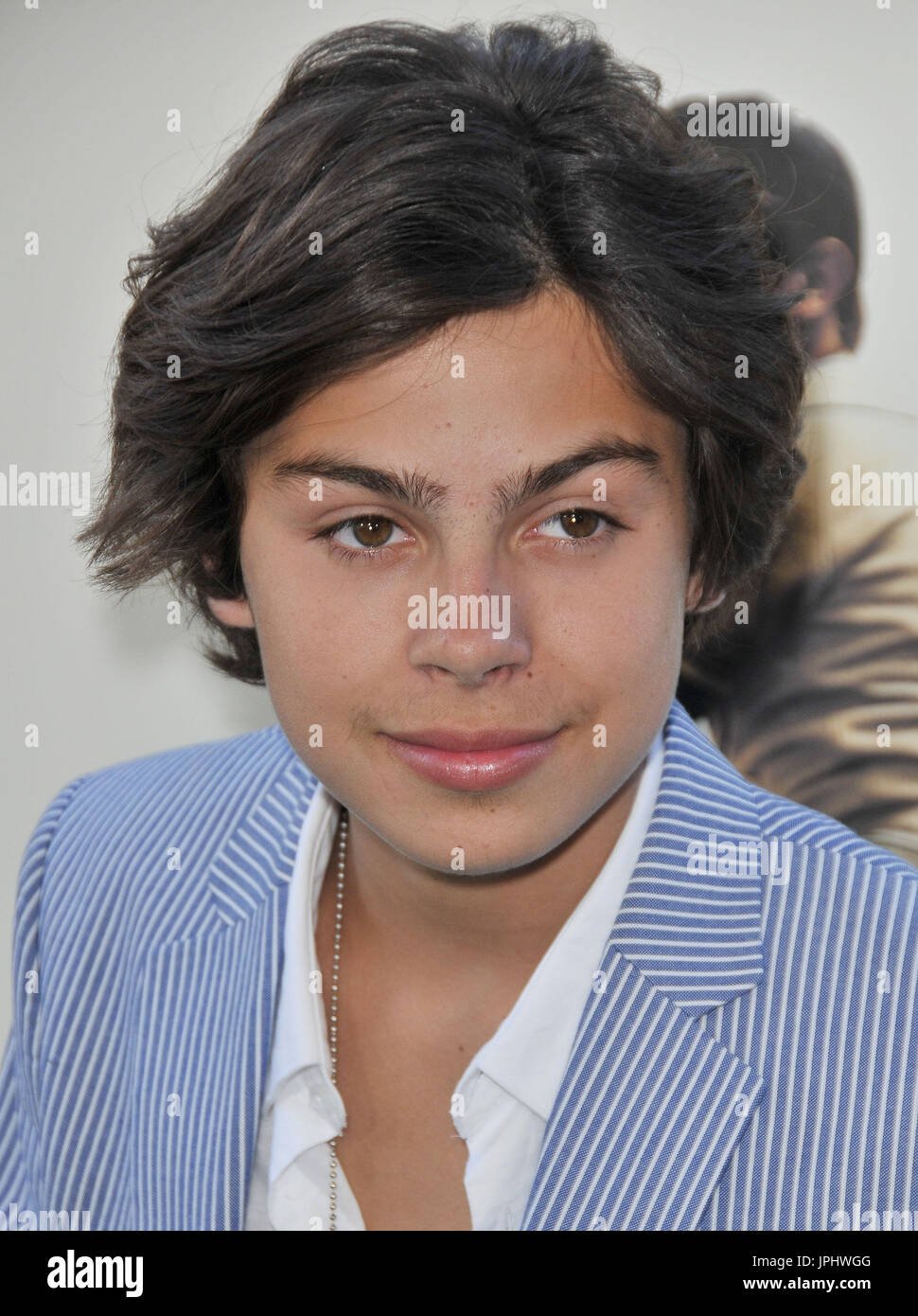 Jake T. Austin at the Los Angeles Premiere of "The Perfect Game" held ...