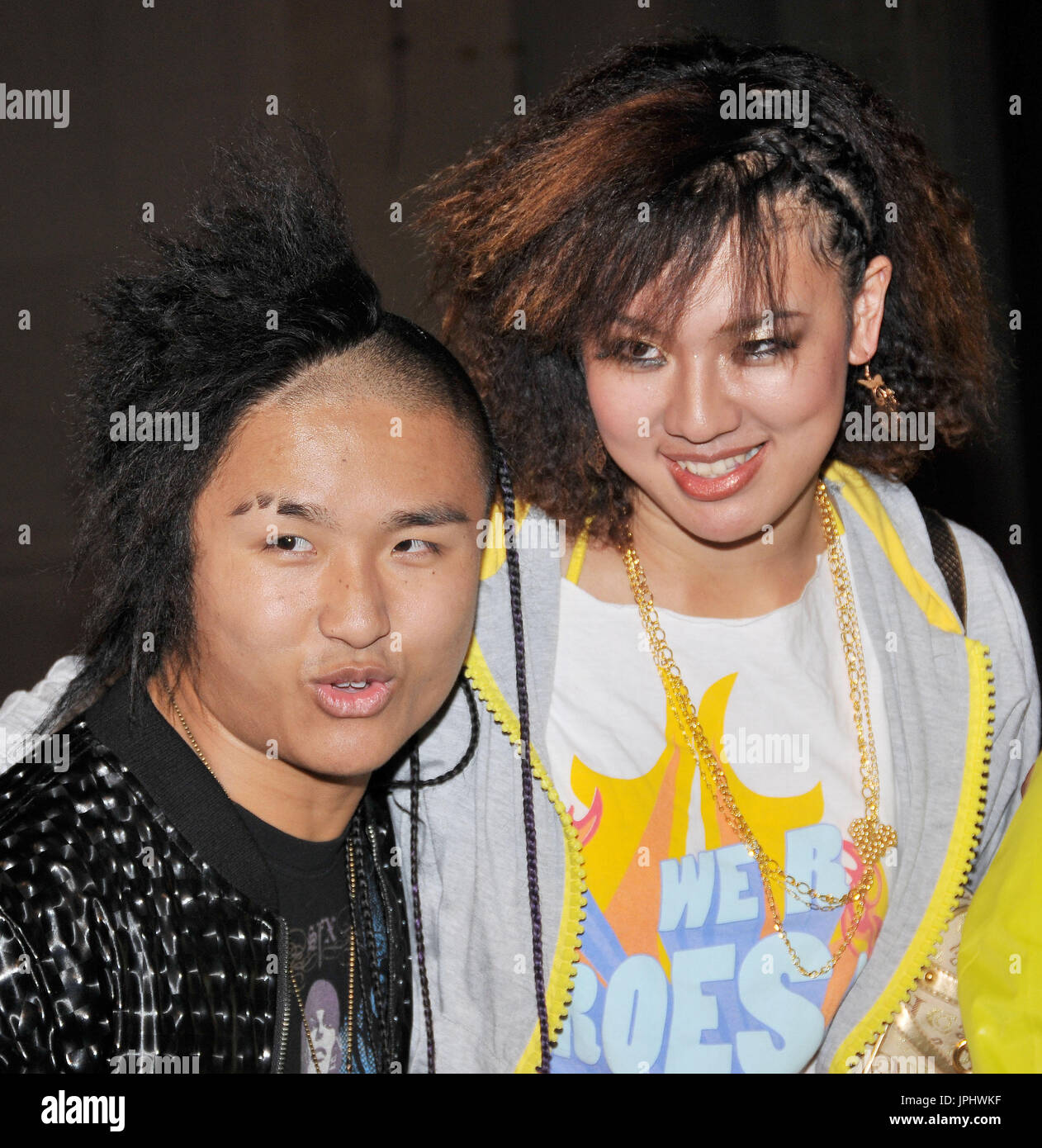 Hok Konishi of Quest Crew & Hiroka Mcrae of We Are Heroes at Randy ...