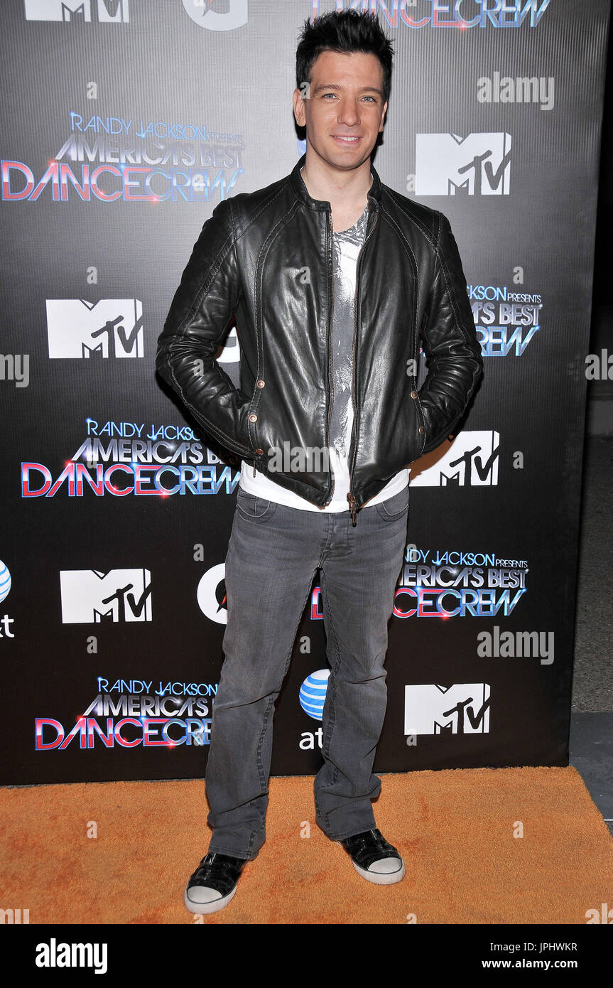 JC Chasez at Randy Jackson's America's Best Dance Crew Season 5 Episode ...