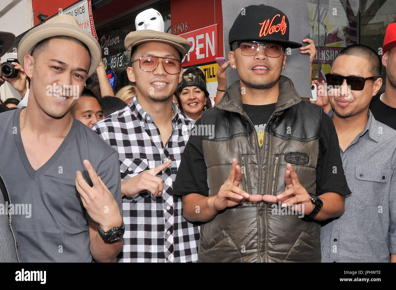 Jabbawockeez - Rainen Paguio, Ben Chung, Chris Gatdula & Phil Tayag at ...