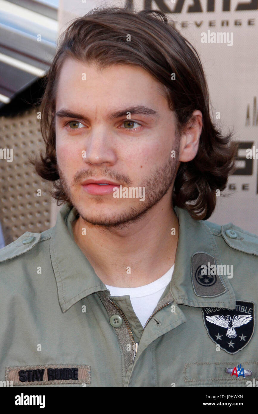 Emile Hirsch at the Los Angeles Premiere of TRANSFORMERS: REVENGE OF ...