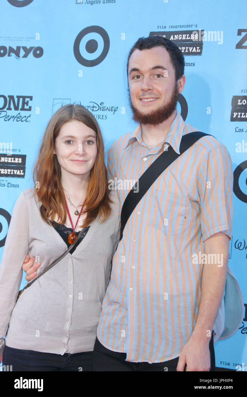 Winnona Regan and Max Winston at the closing night gala of The Los ...