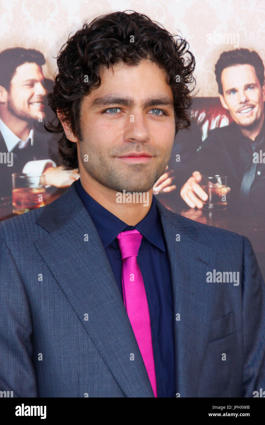 Adrian Grenier at the Los Angeles Premiere of the HBO Original Series ...