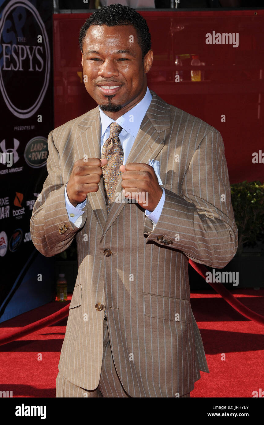 Boxer Shane Mosley at the 17th Annual ESPY Awards - Arrivals held at ...
